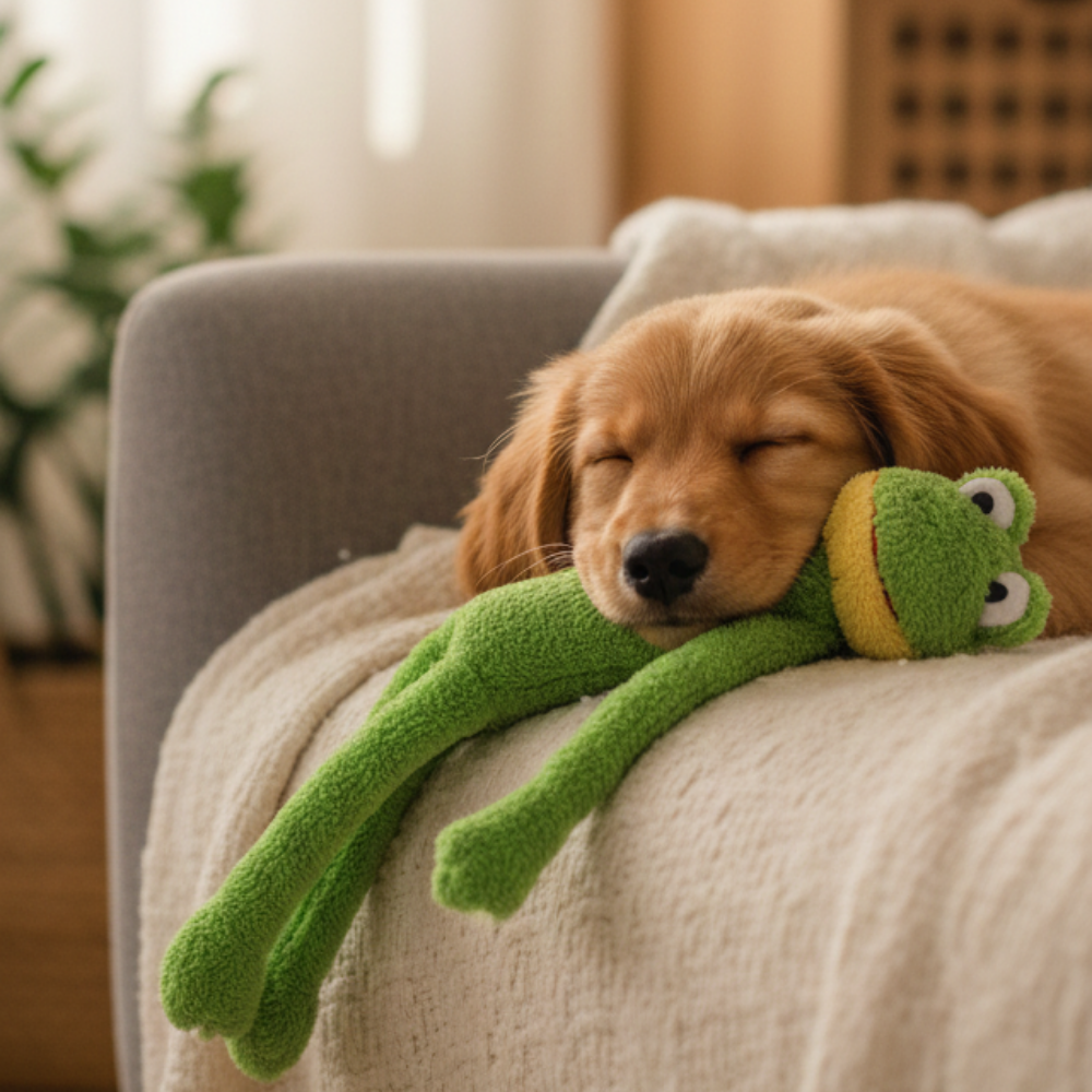 Multipet Swingin’ Slevin Plush Tug Dog Toy – 12 Inch