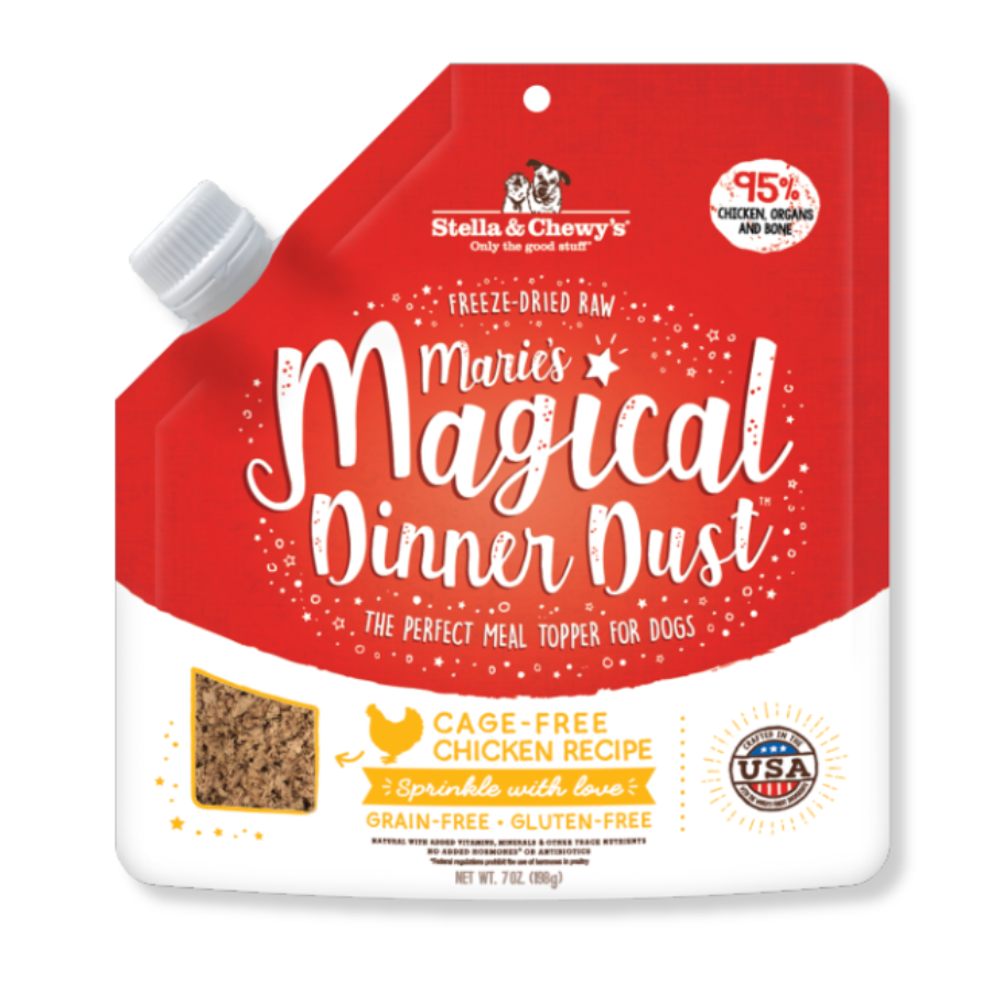 Stella & Chewy’s Chicken Dinner Dust for Dogs – 7 oz